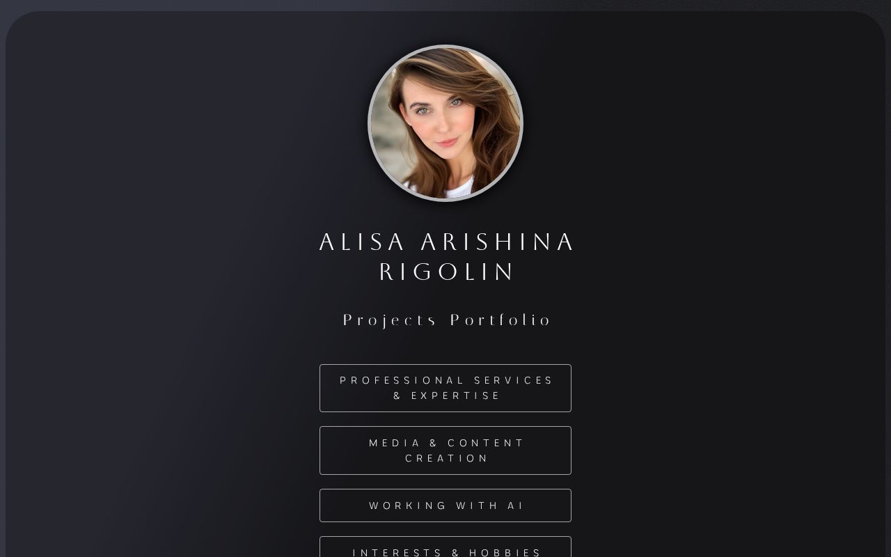 Professional Works Portfolio of Alisa Rigolin